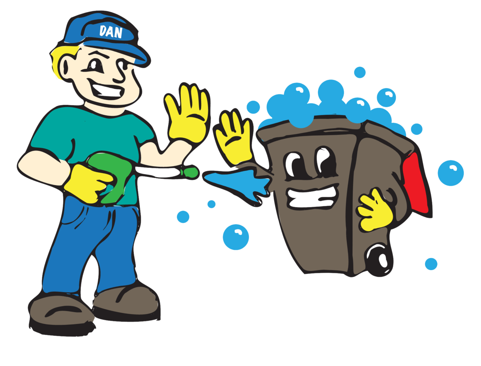 Residential Bin Cleaning - Dan's Bin Cleaning